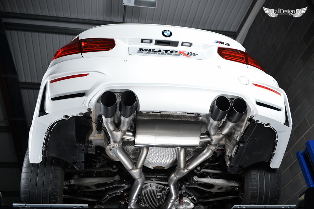 Sistema De Escape Milltek Para BMW M3 F80 AllDesign Sistema De Escape Milltek Para BMW M3 F80 AllDesign